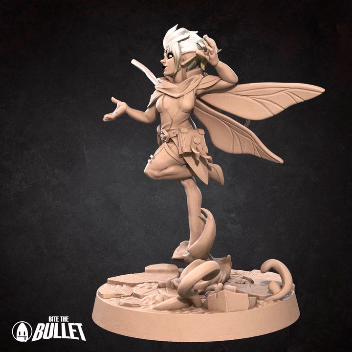 3D Printable Pixie Cleric by Bite the Bullet